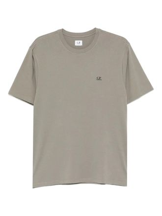 C.P. Company t-shirt en coton à logo imprimé - Gris