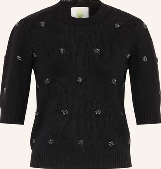 Princess Goes Hollywood Princess Goes Hollywood Strickshirt Mit Schmucksteinen schwarz