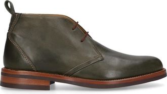 Heinrich Dinkelacker Stiefel - George Boots Genf Plain N - Gr. 41,5 (EU) - in Grün - für Damen