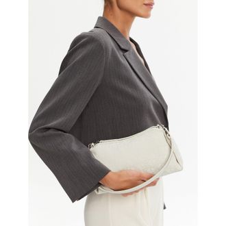 Calvin Klein Jeans Handtasche Calvin Klein Jeans Ckj Monogram Drop Sm Shoulder Ba LV04K3142G &Eacute;cru