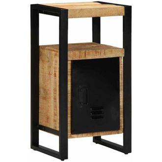 vidaXL Badezimmerschrank Braun 40 x 35 x 75 cm Massivholz Mango Vidaxl