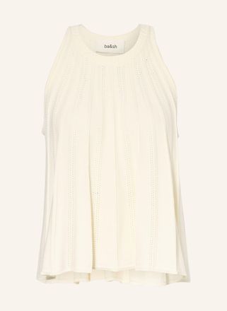 BA&SH Ba&Sh Stricktop Serres weiss