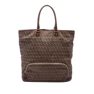 Fendi Pre-owned Canvas Tote Bag - - Pre-owned - Damen - Braun - ONE SIZE