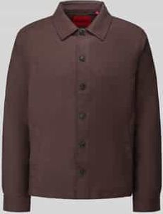 HUGO BOSS Blouson mit Label-Pr&auml;gung