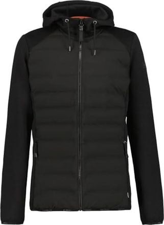 Icepeak Aikera Hybrid Veste softshell pour homme, Noir, M