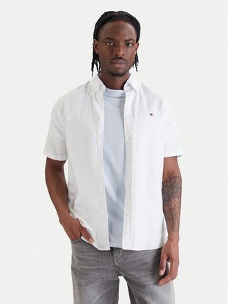 Tommy Hilfiger Hemd MW0MW42450 Wei&szlig; Regular Fit