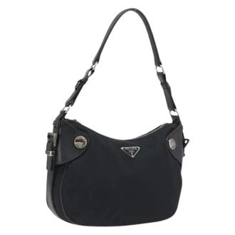 Prada Pre-owned Nylon Shoulder Bag - - Pre-owned - Damen - Schwarzk - ONE SIZE