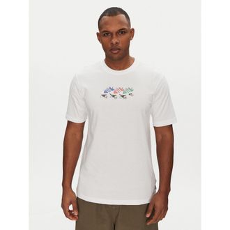 adidas T-Shirt Roller JD0706 Wei&szlig; Regular Fit