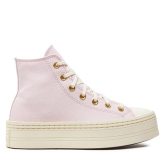 Converse Sneakers aus Stoff Converse Chuck Taylor All Star Modern Lift Platform Crafted Stitching A07578C Rosa