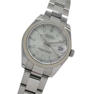 Rolex Pre-owned Datejust - - Pre-owned - Damen - Grau - ONE SIZE