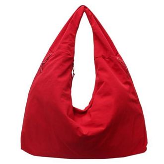 Generico Tote Bags - Womens Tote | Large fourre-tout pour femme | Solid Color Textured Draped Tote Bag | Stellaya Large Capacity Fashion Polyvalent Shoulder Ba