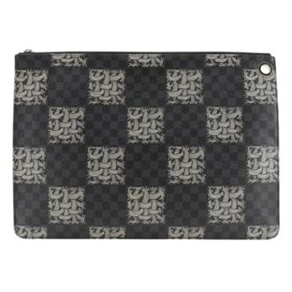 Louis Vuitton Pre-owned Clutch Bag (Damier Graphite) - - Pre-owned - Herren - Schwarzk - ONE SIZE
