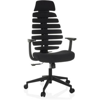 hjh OFFICE B&uuml;rostuhl / Drehstuhl ERGO LINE ECO Stoff schwarz hjh OFFICE