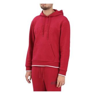 GCDS Gcds, Homme, Sweatshirts et sweats &agrave; capuche, Rouge, Taille: M SweaT-shirt &agrave; capuche
