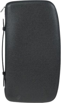 Louis Vuitton unisex, Pre-owned, Noir, Taille: ONE Size Portefeuille Vintage Pre-owned