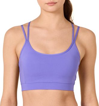 Amazon Essentials Damen Active Sculpt Strappy Back Sport-BH, Lila, XS
