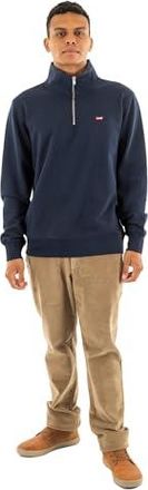 Levi's Original HM 1/4 Zip Maillot de survêtement, Blazer Bleu Marine, XXL Homme