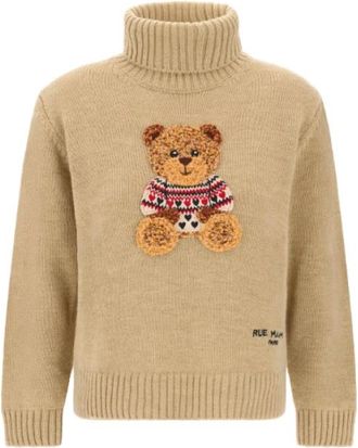 Rue Madam Marvin Love Turtleneck - Femme - Pulls - Beige - Taille: 40 FR