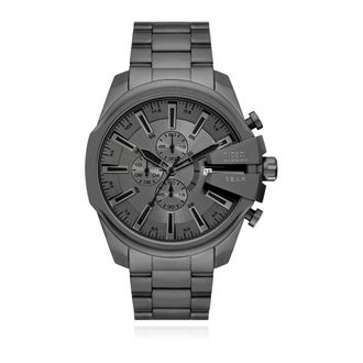 Diesel Homme, Accessoires, Gris, Taille: ONE Size Mega Chief Slim Chronograph