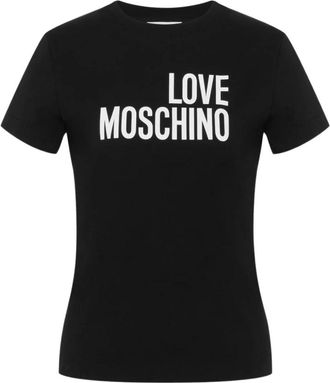 Love Moschino Femme, Tops, Noir, Taille: 36 FR T-Chemises