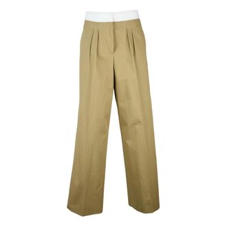 Officine G&eacute;n&eacute;rale Classico Hosen - - Trousers - Damen - Beige - S