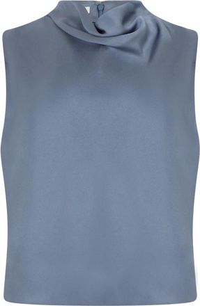 Vince Femme, Tops, Bleu, Taille: 40 FR Hauts