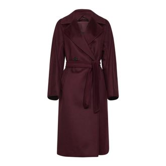 Max Mara Femme, Manteaux, Rouge, Taille: 30 FR Manteau Resina