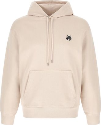 Maison Kitsun&eacute; Homme, Sweatshirts et sweats &agrave; capuche, Beige, Taille: L Sweat &agrave; capuche