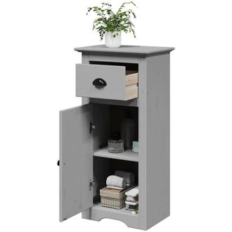 vidaXL Armoire de salle de bain bodo gris 44x30x90 cm - Vidaxl