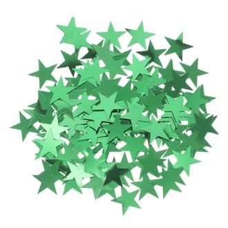 SOLUSTRE Gr&uuml;nes PVC Sternkonfetti Vielseitige Glitzernde Tischdeko und B&uuml;hnen-Accessoires f&uuml;r Hochzeit Geburtstag Shower und Party Leichtes Funkelndes Streudek