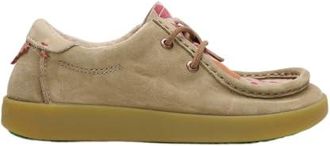 Satorisan Kwahu Winter Fantasy - Wallaby Mocassin Femme - Cuir Loafer - Couleur Driftwood - Taille 40 - Confortable et Durable