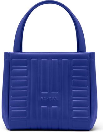 Rimowa Groove - Leder Mini-Shopper in Ultramarine Blau