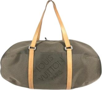 Louis Vuitton unisex, Pre-owned, Vert, Taille: ONE Size Sac Week-end Pre-owned