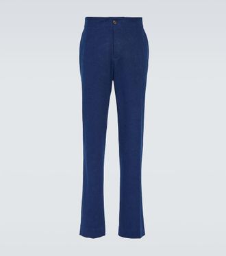 King & Tuckfield Pantalon slim en coton