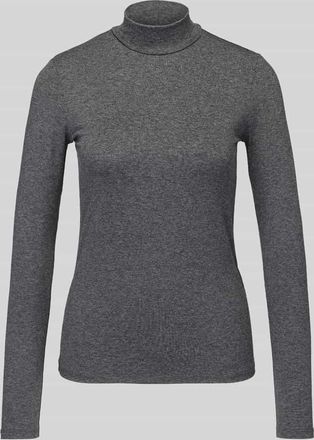 Max Mara Slim Fit Langarmshirt aus Viskose-Mix Modell MULTIF