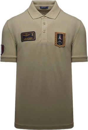 Aeronautica Homme, Tops, Beige, Taille: XL Po1927Up00191 Polo