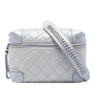 Chanel Pre-owned Sac bandouli&egrave;re matelass&eacute; - Femme - Pre-owned - Gris - Taille: ONE Size
