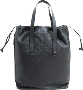 Louis Vuitton unisex, Pre-owned, Noir, Taille: ONE Size Sac fourre-tout en toile Vintage Pre-owned
