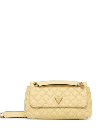 Guess Co Gesteppte Umhängetasche - Gelb