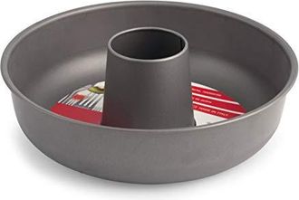 hOme Home Maitre Backform Donut antihaftbeschichtet, 25 cm, Metall, anthrazit, 26x26x8 cm