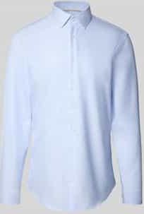 Jake*s Slim Fit Business-Hemd mit Kentkragen