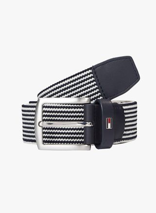 Tommy Hilfiger Ceinture textur&eacute;e ray&eacute;e