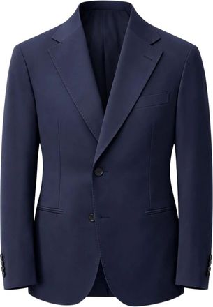 Boggi Milano Homme, Vestes, Bleu, Taille: S BTech Stretch Nylon Blazer