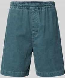 Carhartt Work in Progress Jeansshorts mit elastischem Bund Modell Reynold