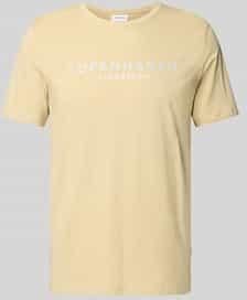 Lindbergh T-Shirt mit Label-Print Modell Copenhagen