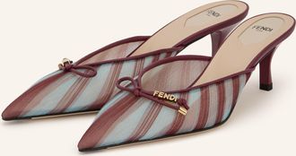 Fendi Mules Colibri Lite blau