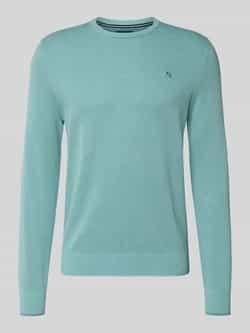 Lerros Strickpullover mit Label-Stitching