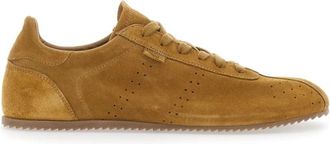 Ami Homme, Chaussures, Brun, Taille: 45 EU Baskets souples &agrave; lacets