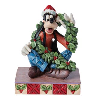 Enesco Disney Traditions Goofy Christmas Figurine