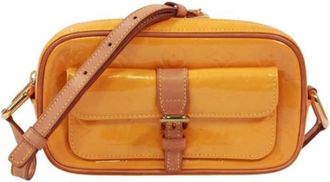 Louis Vuitton Sac bandouli&egrave;re Monogram Vernis Pre-owned - Femme - Pre-owned - Orange - Taille: ONE Size
